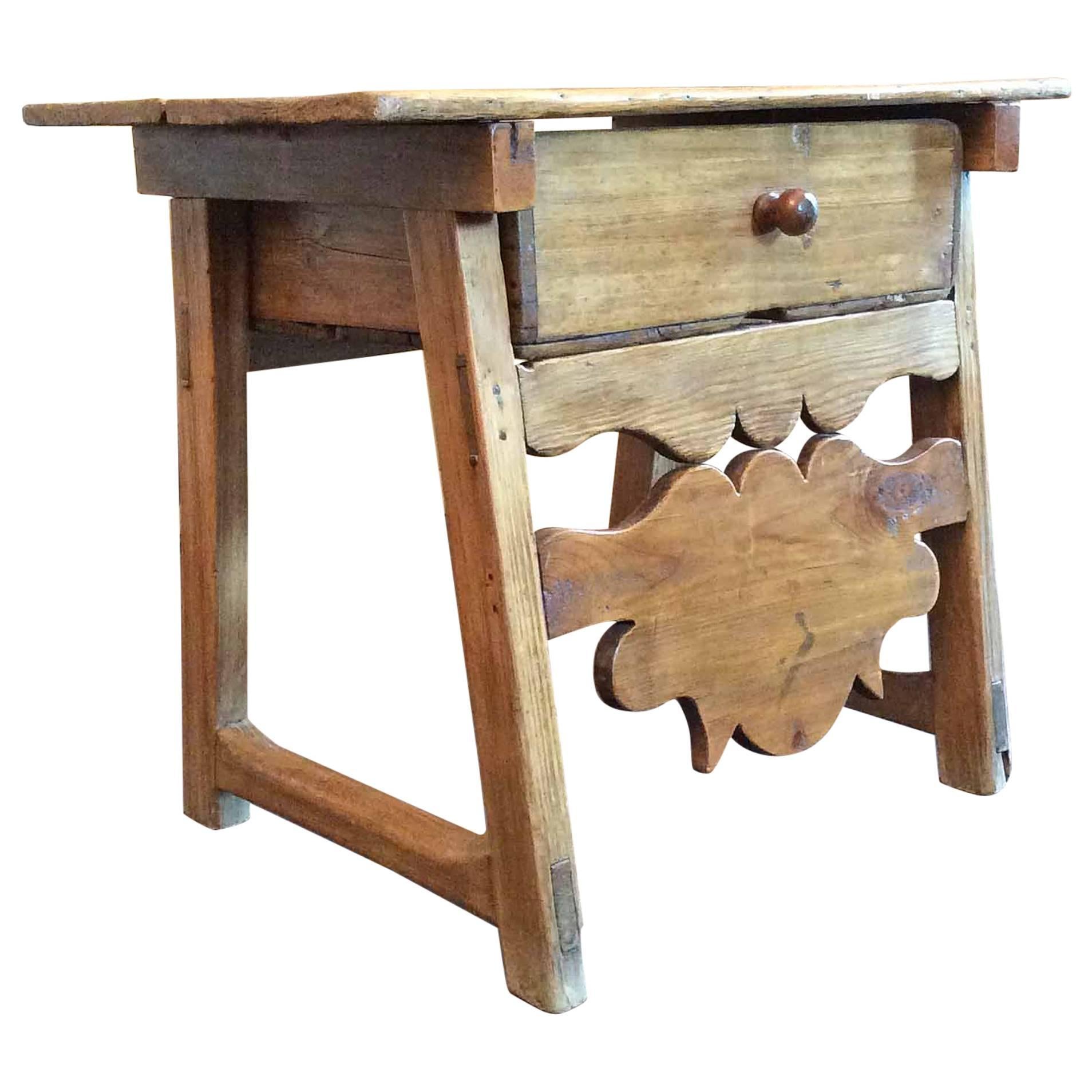 Antique Spanish Side Table at 1stDibs