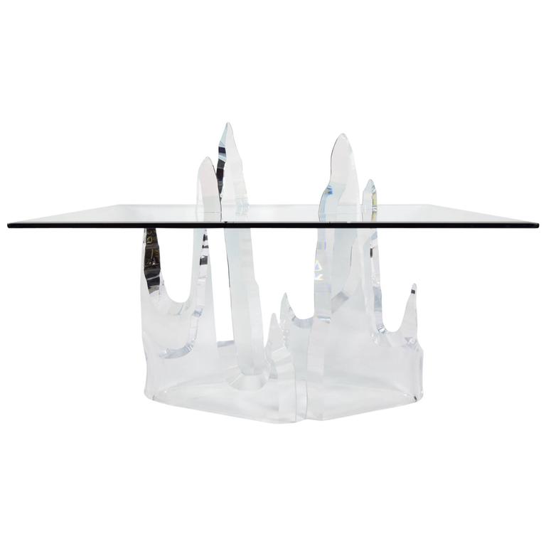 Lion in Frost "Iceberg" Dining Table at 1stDibs | lion tables, iceberg ...