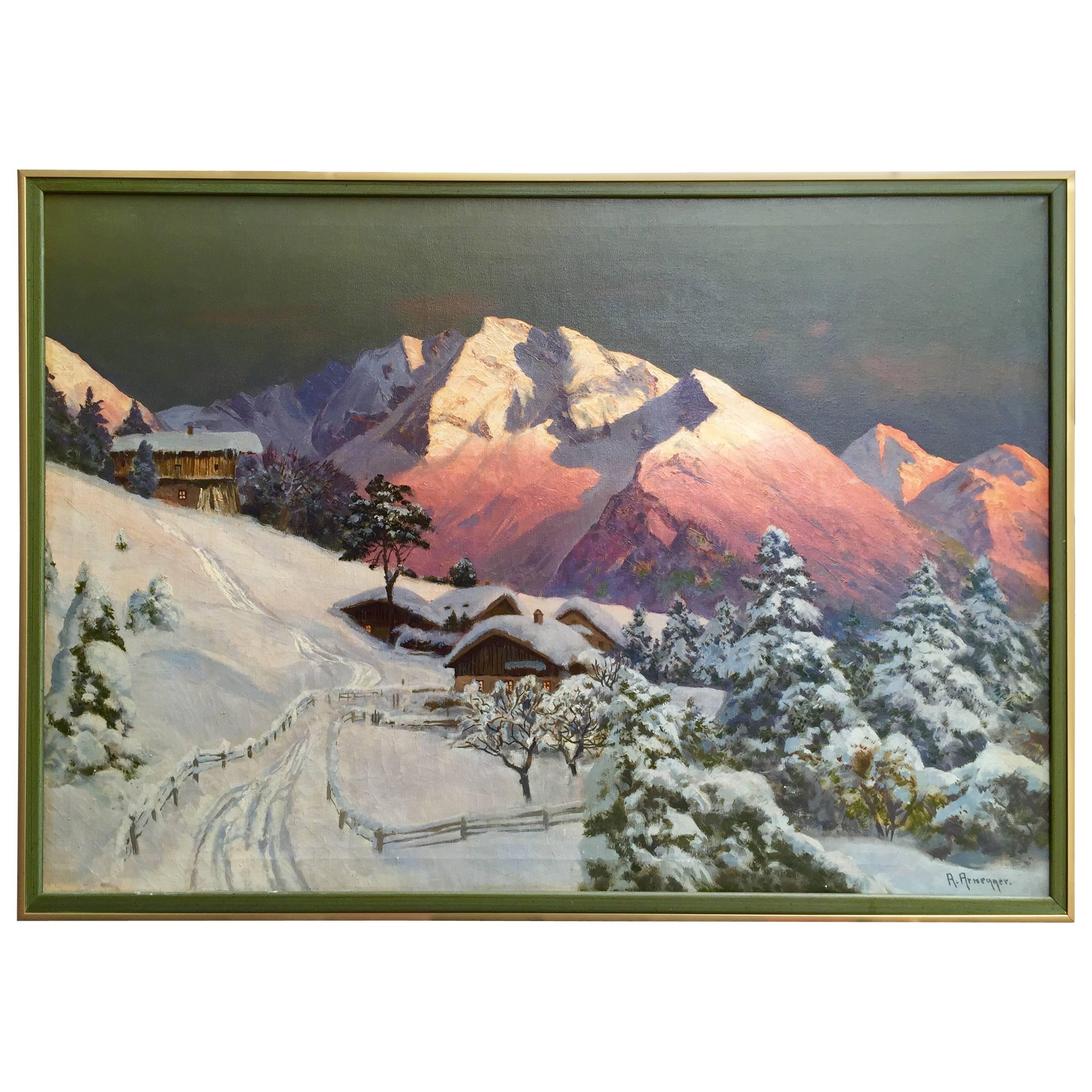 "Tyrol Glow" by Alois Arnegger at 1stDibs