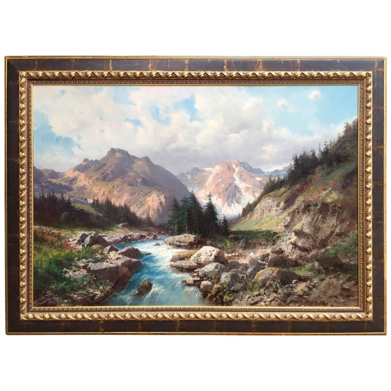 "Pyrenees Mountains" by Emile Godchaux at 1stDibs