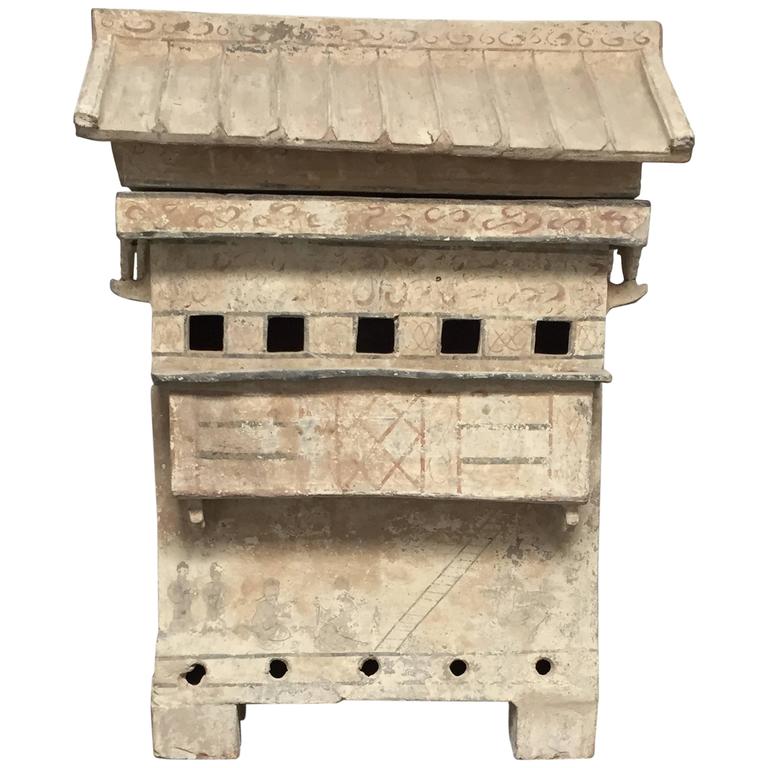 Ancient Han Dynasty Architectural Ceramic Building at 1stDibs