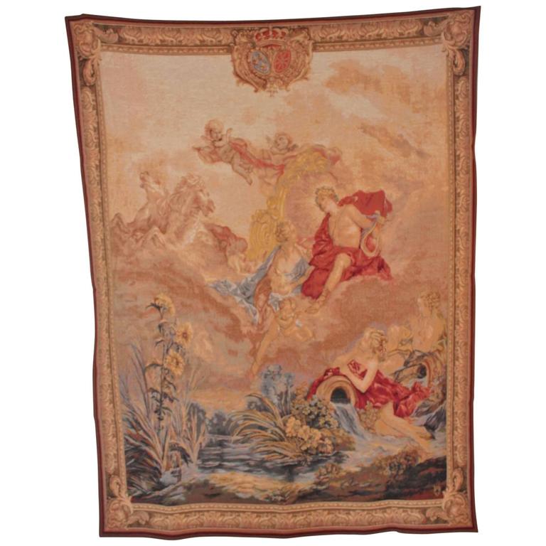 Belgian Tapestry of Apollo and Clytie For Sale at 1stDibs