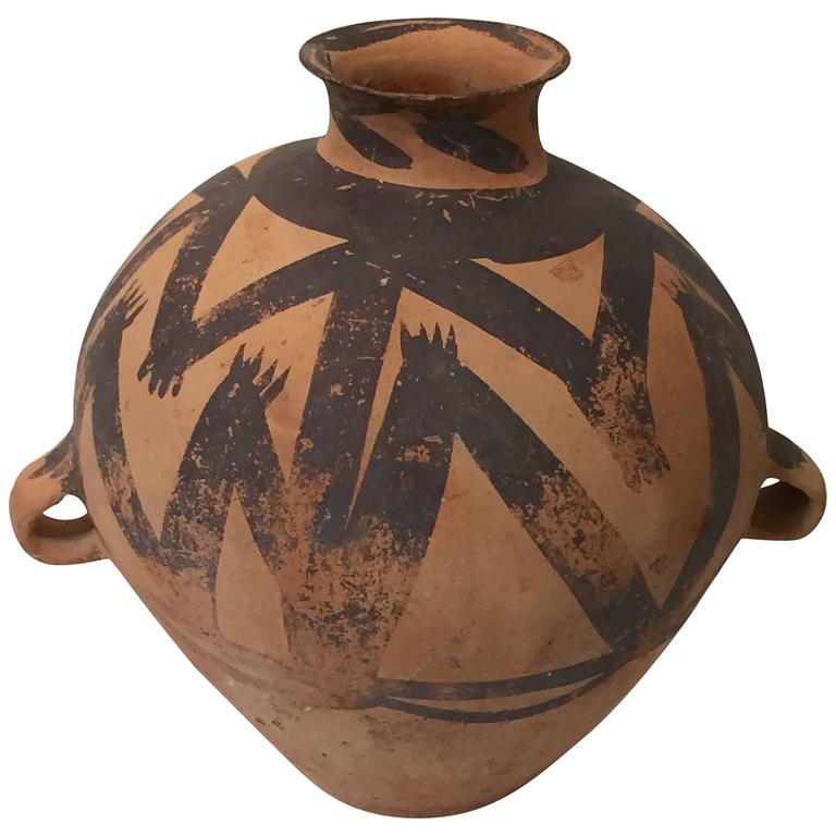 Chinese Neolithic Pottery Jar at 1stDibs