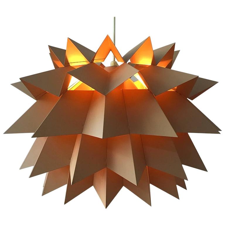 Danish Nordisk Solar "Star Light" Pendant by Anton Fogh Holm and Alfred ...