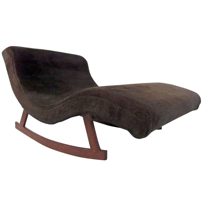 Vintage Lounge Wave Rocker after Adrian Pearsall at 1stDibs
