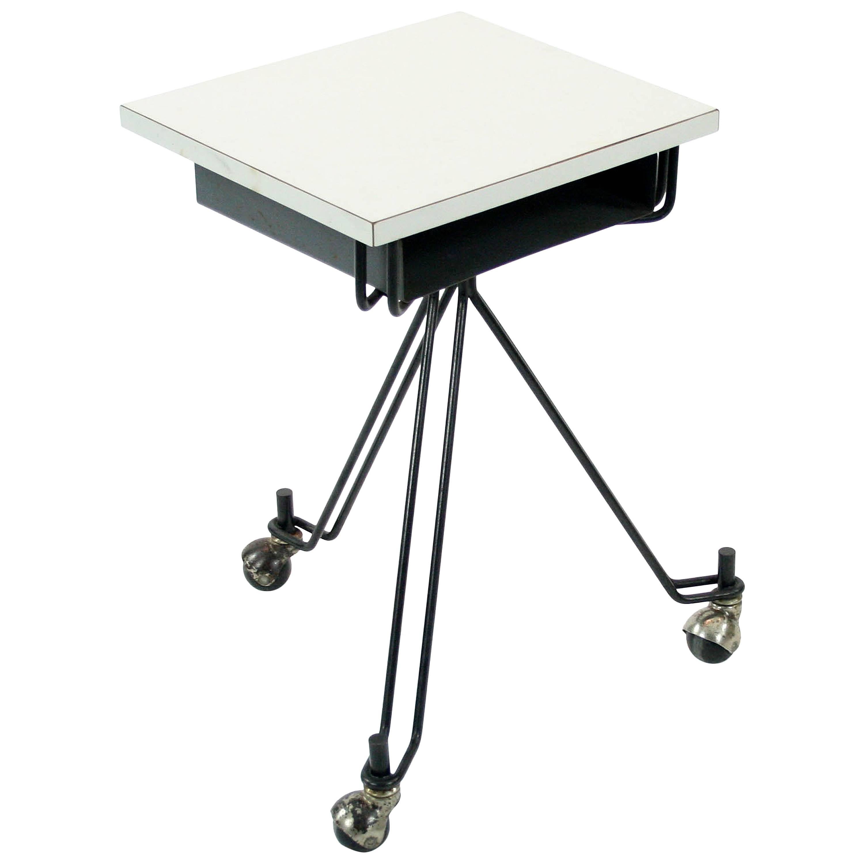 Vintage Harvard Rolling IBM Computer Communications Modernist Side ...