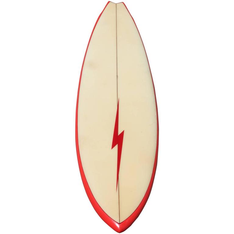 Lightning Bolt Surfboard circa 1975 Shaped by Terry Martin at 1stDibs ...
