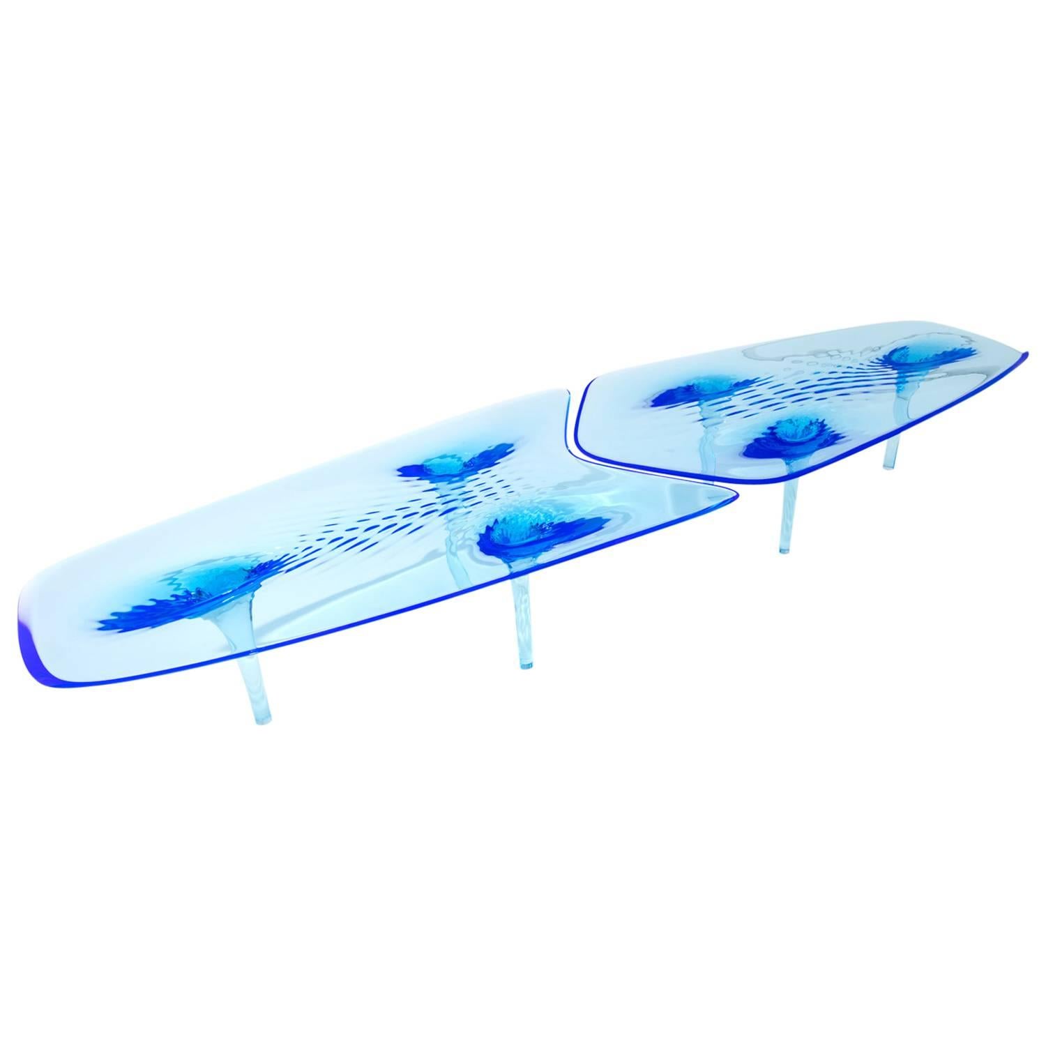 Dining Table, 'Liquid Glacial' by Zaha Hadid For Sale at 1stDibs | zaha ...