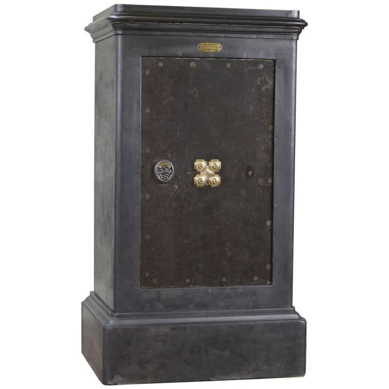French Industrial Cast Iron Safe Bauche, circa 1930 at 1stDibs