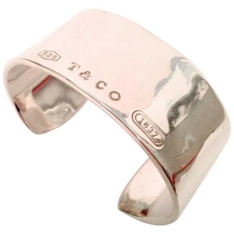 Tiffany Sterling Silver Cuff Bracelet at 1stDibs