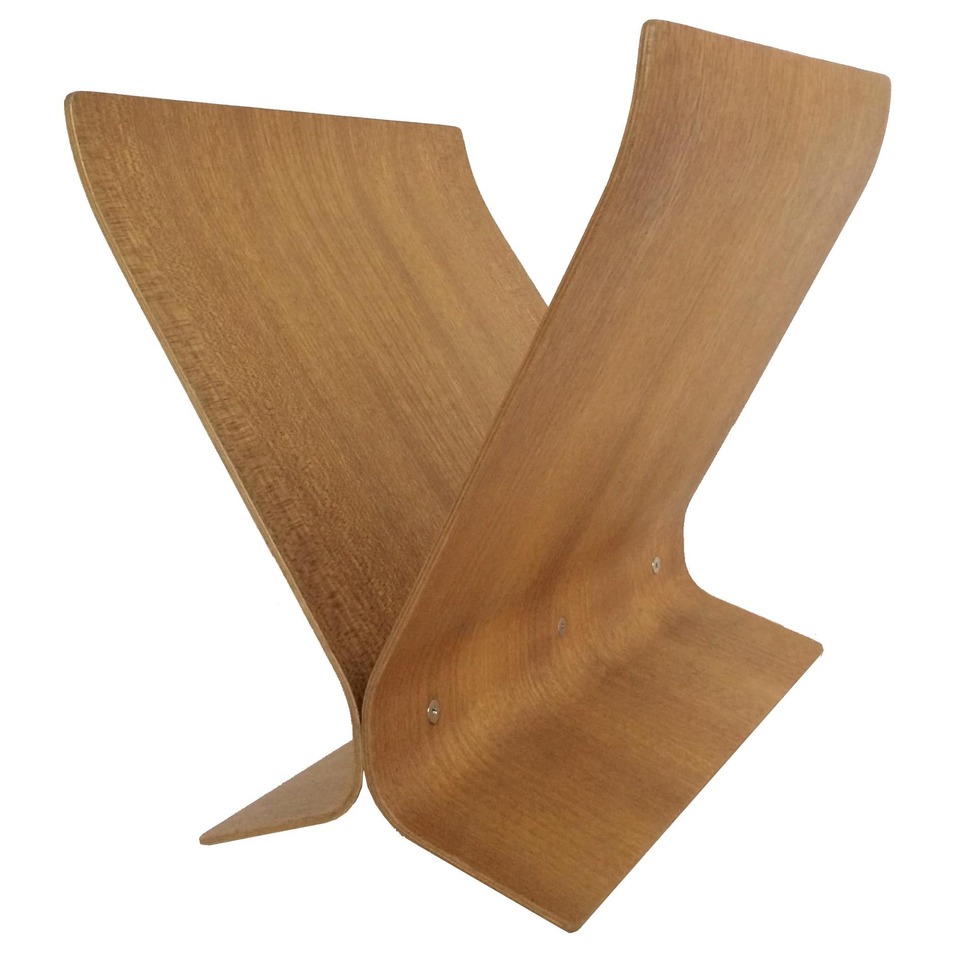 Modern Bentwood Magazine Rack by Paul Rowan for Umbra, 1980s For Sale ...