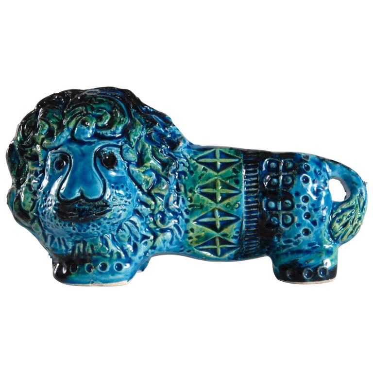 Aldo Londi Designed Lion for Bitossi, Italy, circa 1968 at 1stDibs