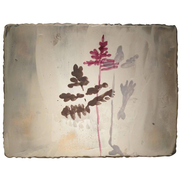 Encaustic Painting 'Moss' by Anke Roder, 2000 For Sale at 1stDibs