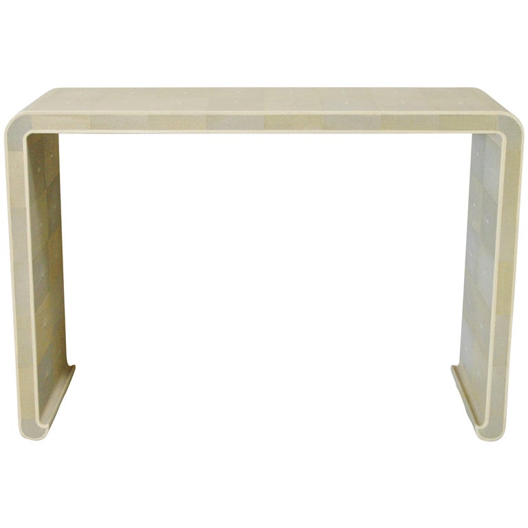 Curved Console Table by Fabio Ltd at 1stDibs | rounded console table, modern curved console ...