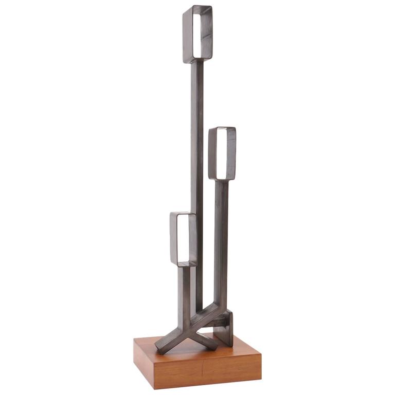 Arlie Regier Steel Sculpture at 1stDibs