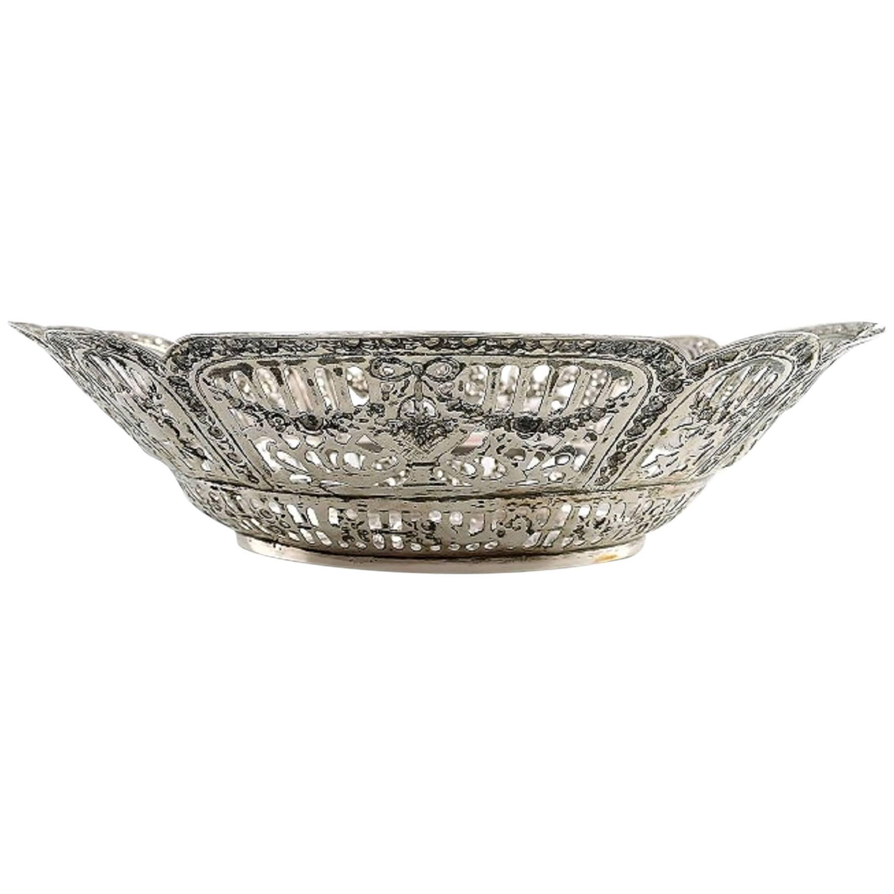 Christian Michelsen Silver Bowl, circa 1920s, Danish Silversmith at 1stDibs