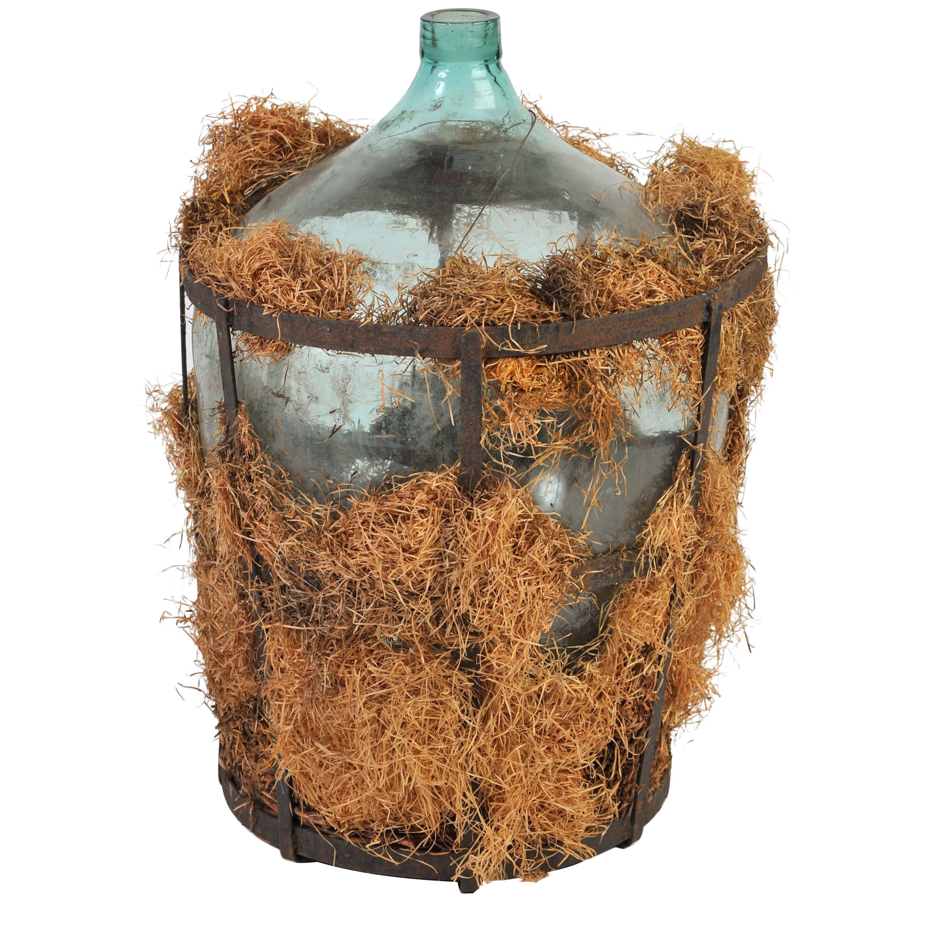 Early 19th Century Demijohn Glass Bottles For Sale at 1stDibs