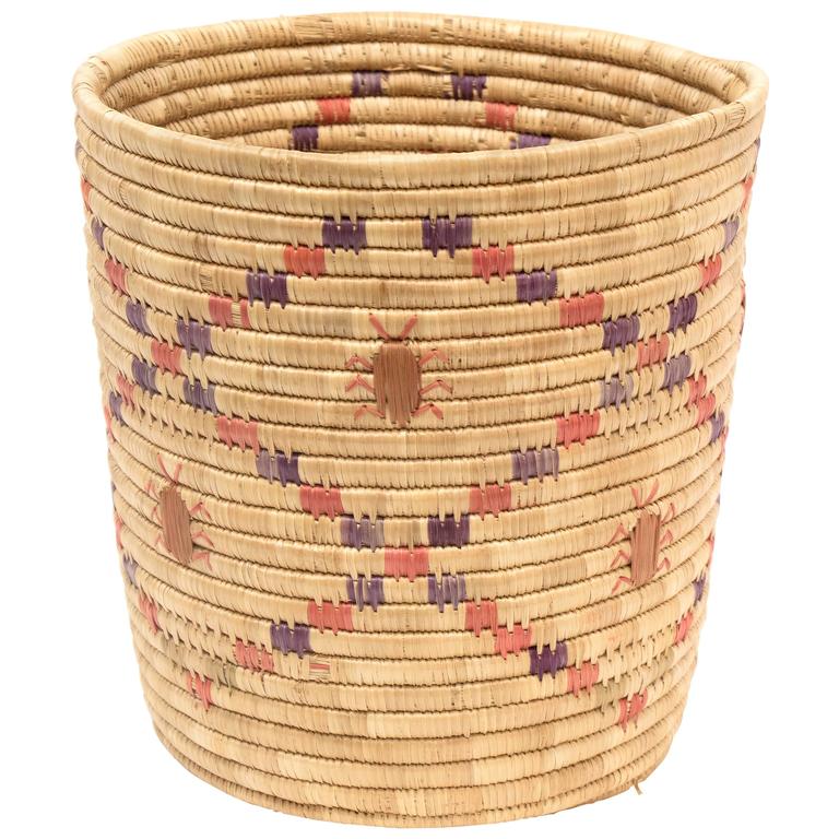 Native American Coiled Basket, Inuit 'Eskimo, ' Early 20th Century at ...
