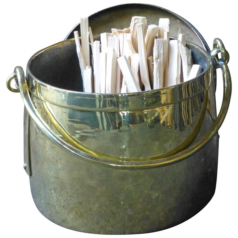 19th Century Dutch Log Basket and Log Holder at 1stDibs