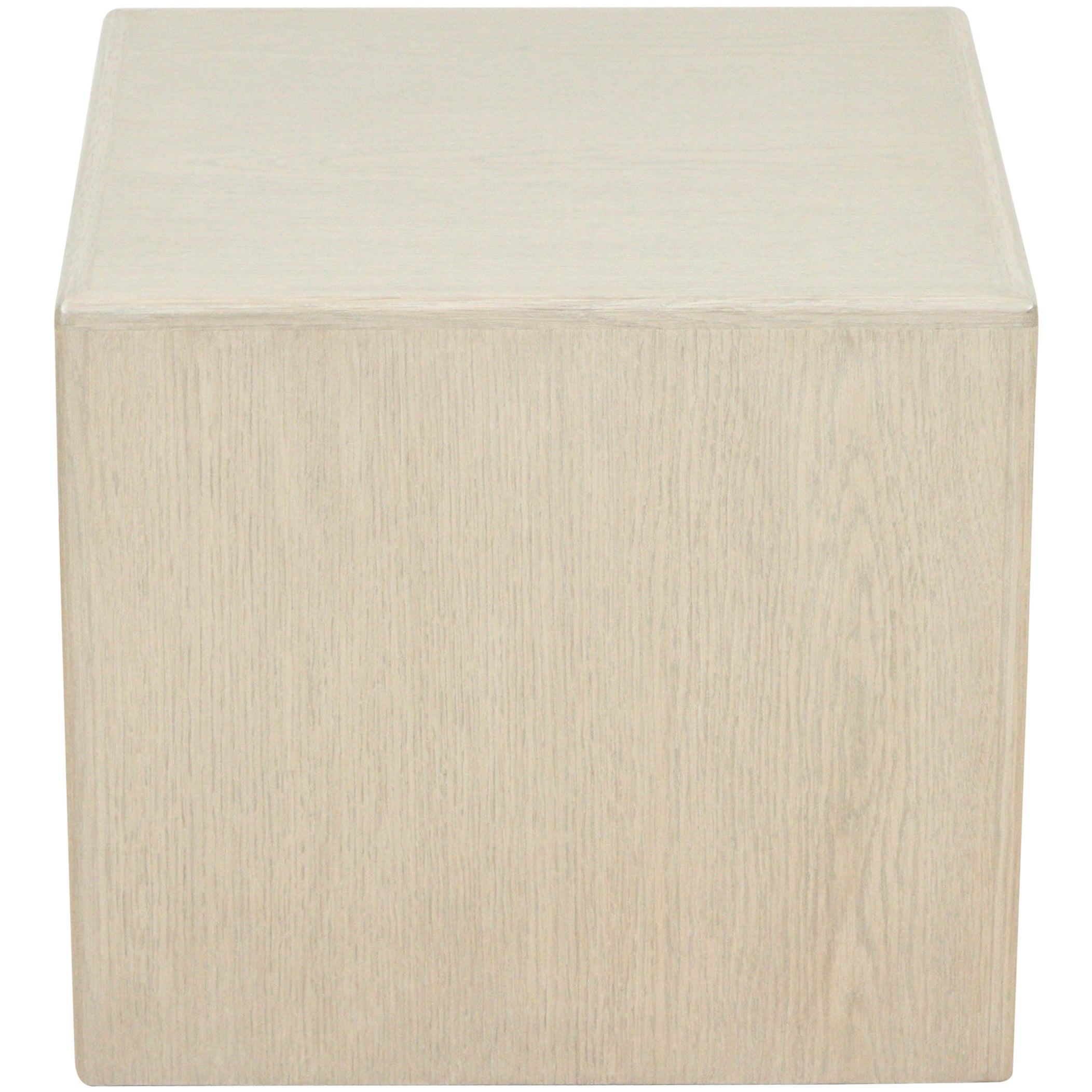 Custom Oak Cube Table by Forms and Surfaces For Sale at 1stDibs