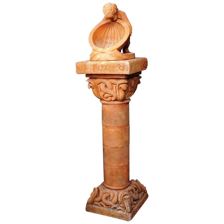 Arts and Crafts Compton Pottery Mary Seton Watts cobra terracotta ...