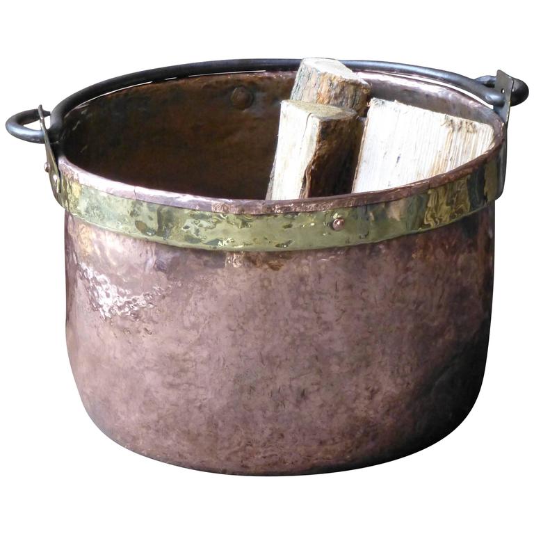 18th Century Dutch Log Basket or Log Holder at 1stDibs