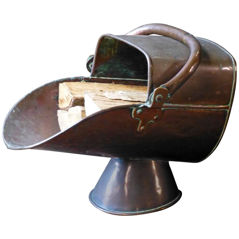 19th Century Dutch Log Basket, Log Holder at 1stDibs