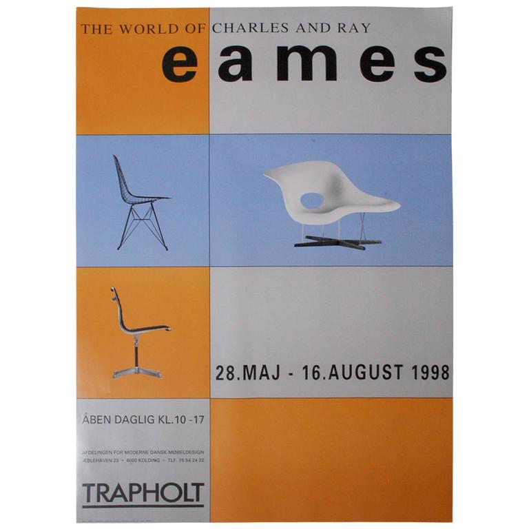 Eames Exhibition Poster, 1998 at 1stDibs
