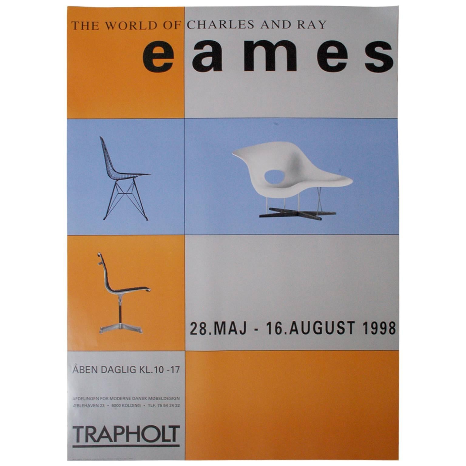 Eames Exhibition Poster, 1998 at 1stDibs