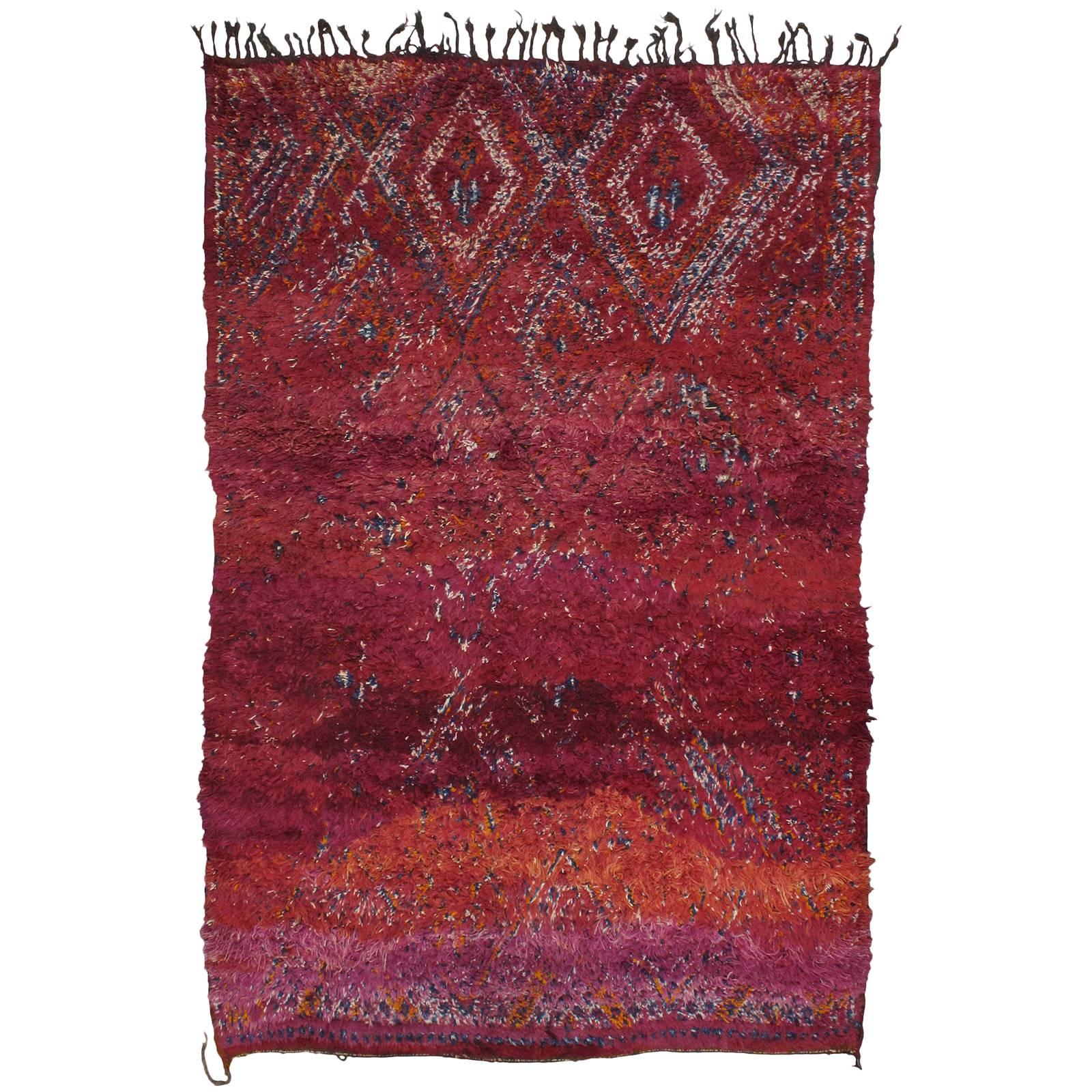 Beni Mguild Moroccan Berber Rug at 1stDibs