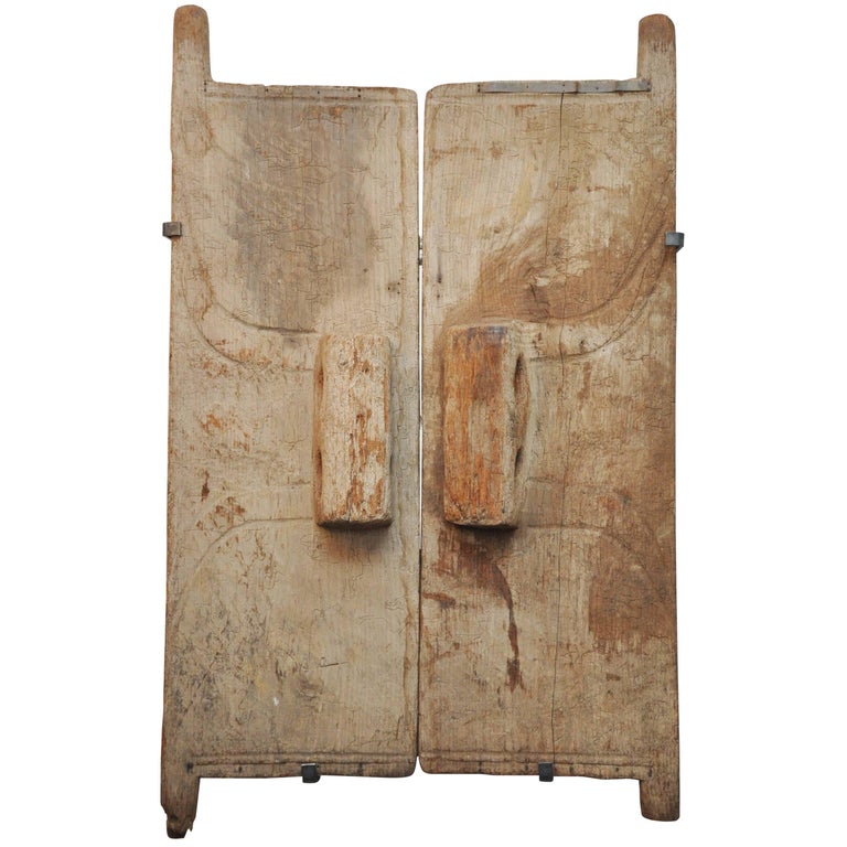 18th Century Wooden Granary Doors From Naga For Sale at 1stDibs