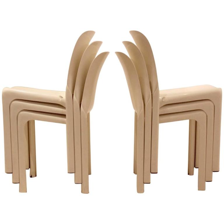 Selene Chair by Vico Magistretti for Studio Artemide, Milan at 1stDibs