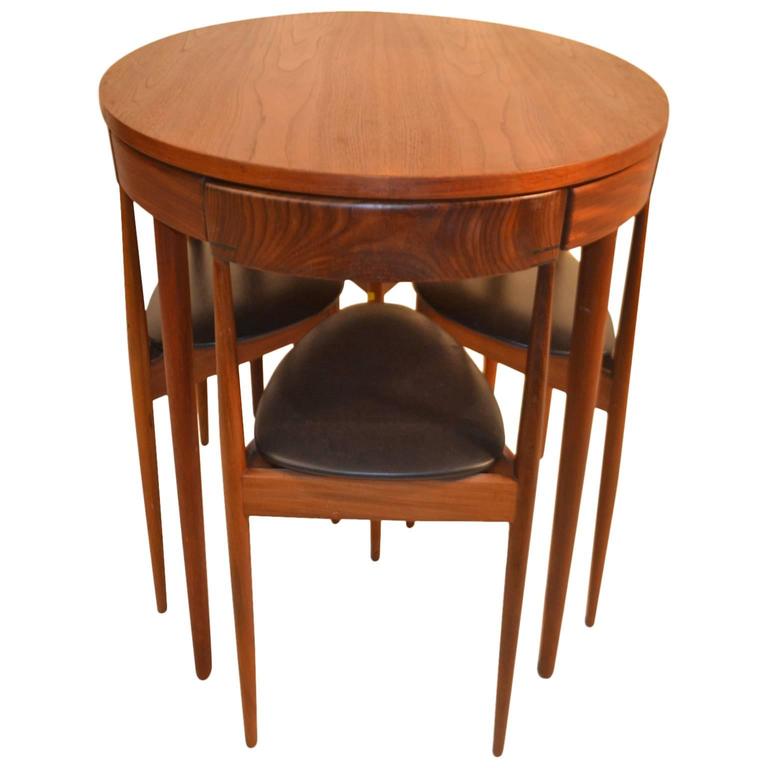 Danish Teak Dining Table and Chairs by Hans Olsen for Frem Rojle ...