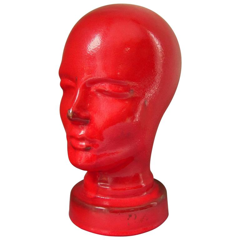 Midcentury German Ceramic Head Sculpture from Ruscha, 1960 For Sale at ...