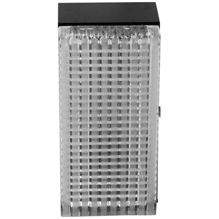 Rectangular Wall Sconce or Flush Mount Light For Sale at 1stdibs