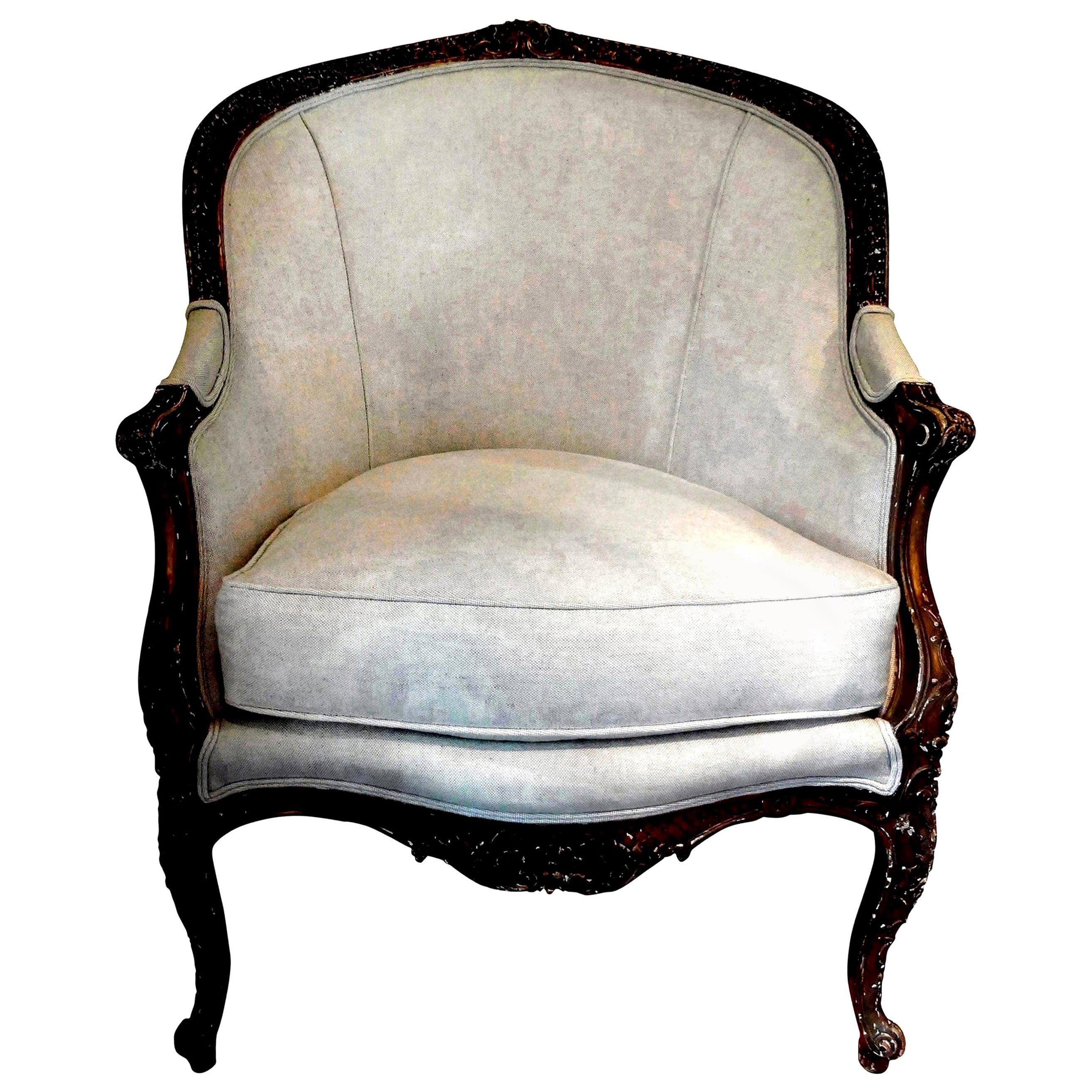 19th Century French Regence Style Giltwood Bergère For Sale at 1stDibs ...