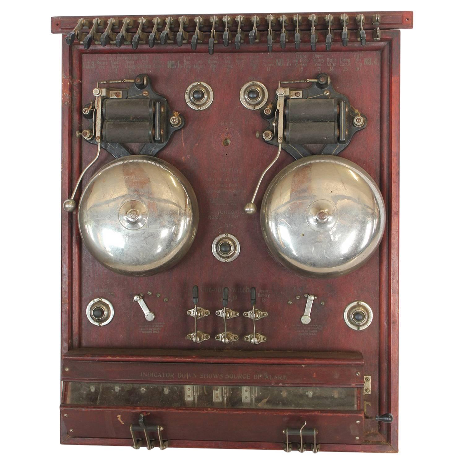 Antique American Hotel Alarm System For Sale at 1stdibs