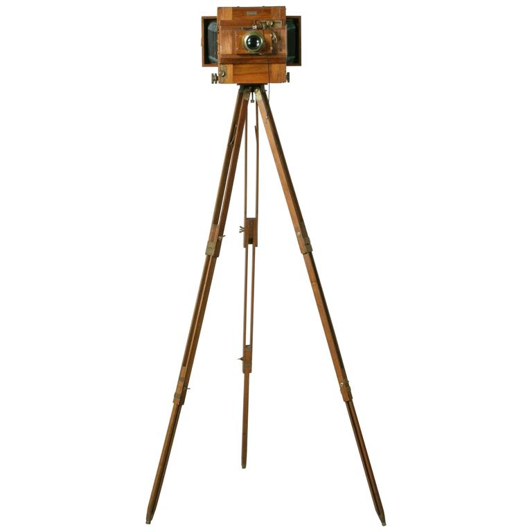 Signed 1898 Nadar Camera with Three Lenses from a Private French ...