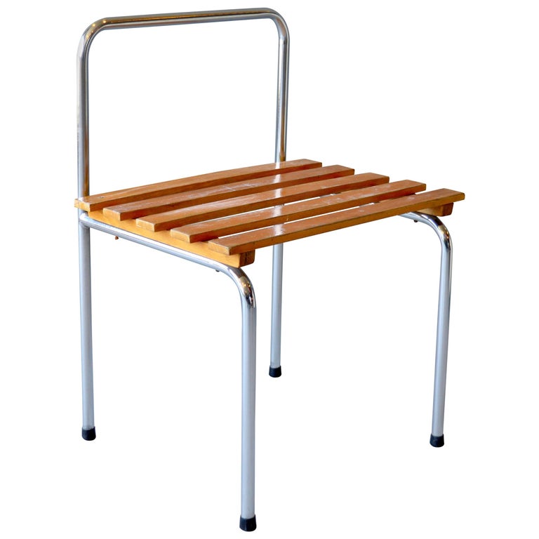 Charlotte Perriand Luggage Racks-Stools for Les Arcs For Sale at ...