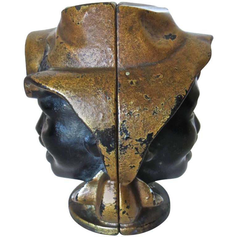 "Two Faced Boy" Still Bank, American, circa 1905 at 1stDibs