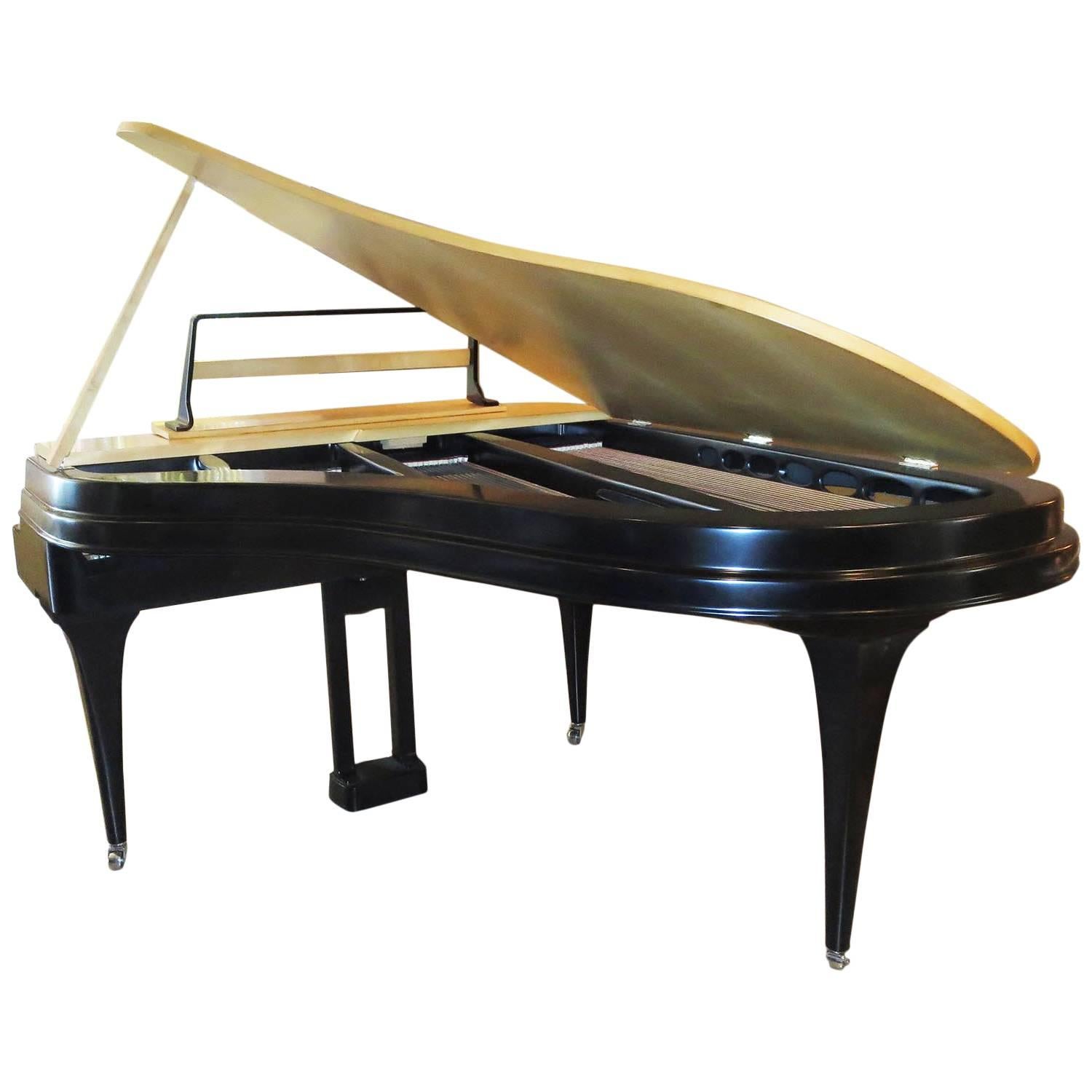 Mid Century Aluminum Grand Piano by Rippen, Netherlands at 1stDibs ...