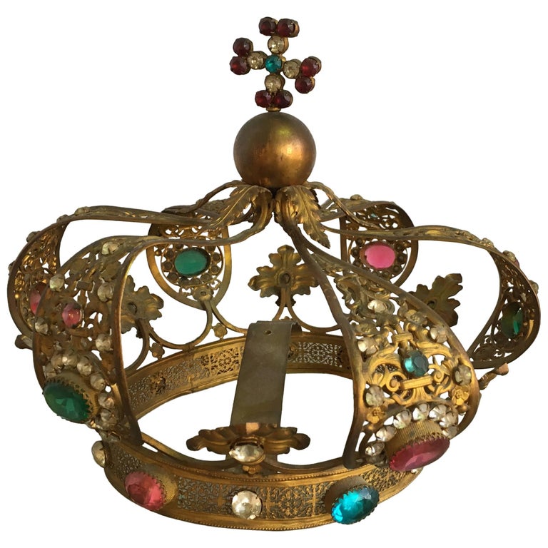 Religious Santos Crown at 1stDibs