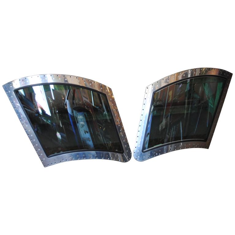 Pair of Gulfstream IV Luxury Jet Windows For Sale at 1stDibs