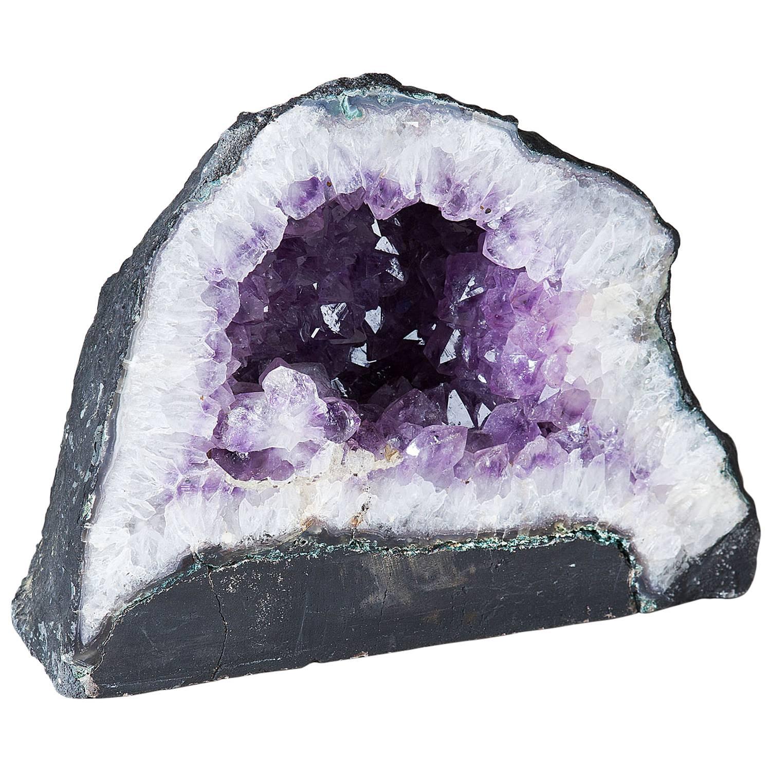 Mounted Amethyst Geode For Sale at 1stdibs