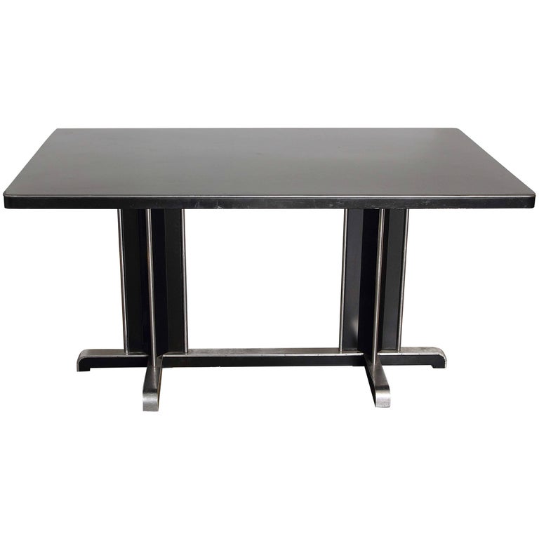Machine Age Art Deco Gilbert Rohde Dining Table for Doehler Metal ...