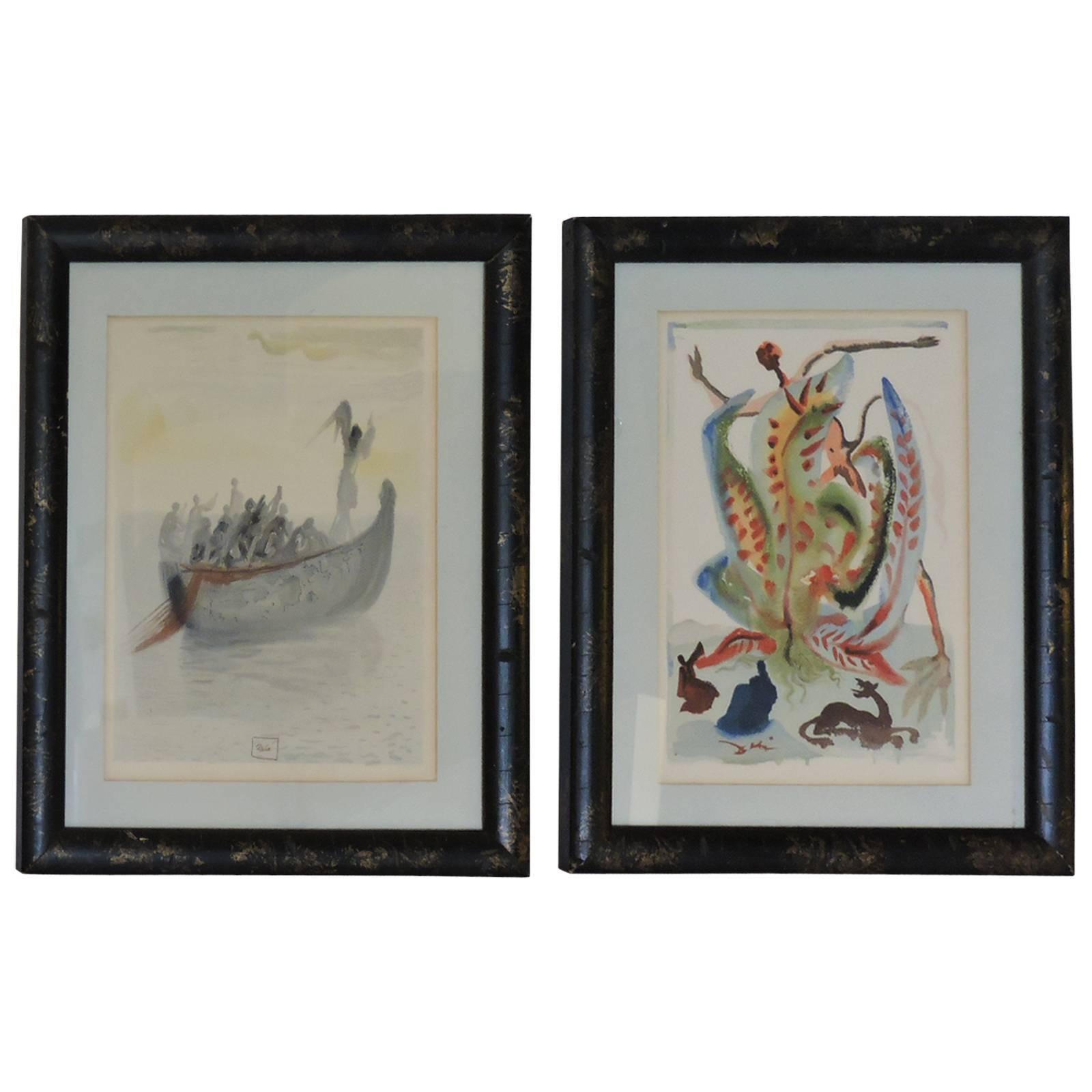 Salvador Dali Woodblock Engravings for 'The Divine Comedy' by Dante at ...