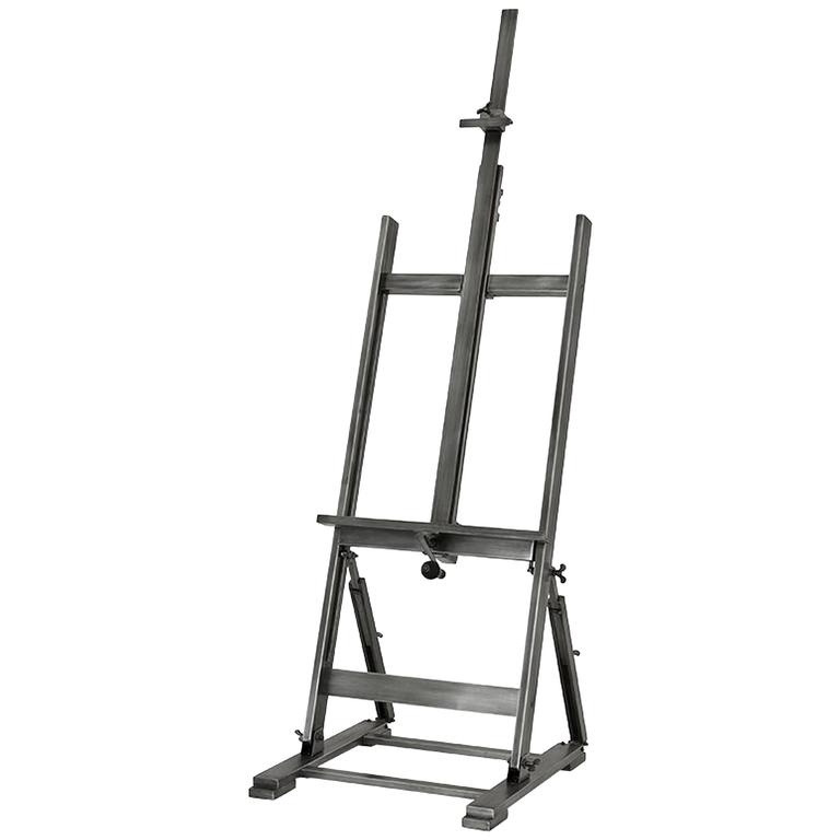 Artistic Easel in Gunmetal Finish at 1stDibs