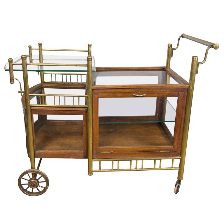 Rockhausen Bar or Pastry Cart, circa 1930 at 1stDibs | pastry cart for sale