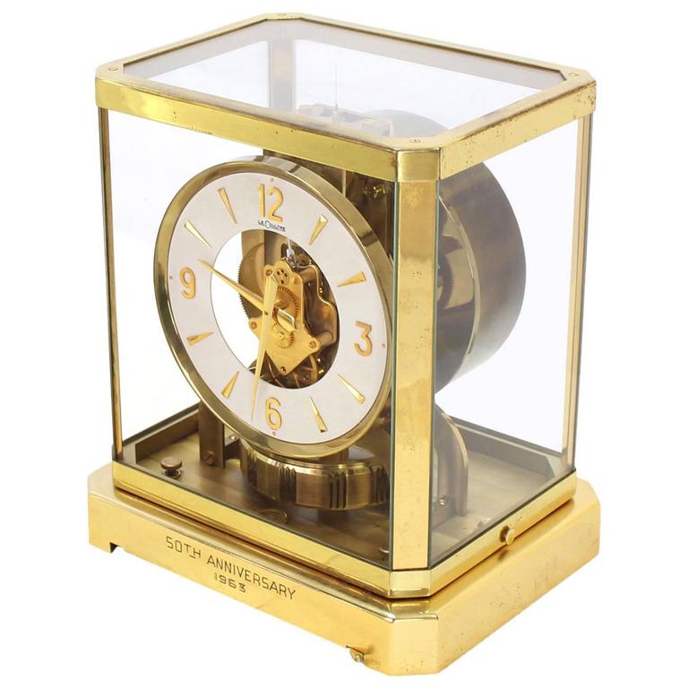 Jaeger-LeCoultre Brass Atmos Clock at 1stDibs