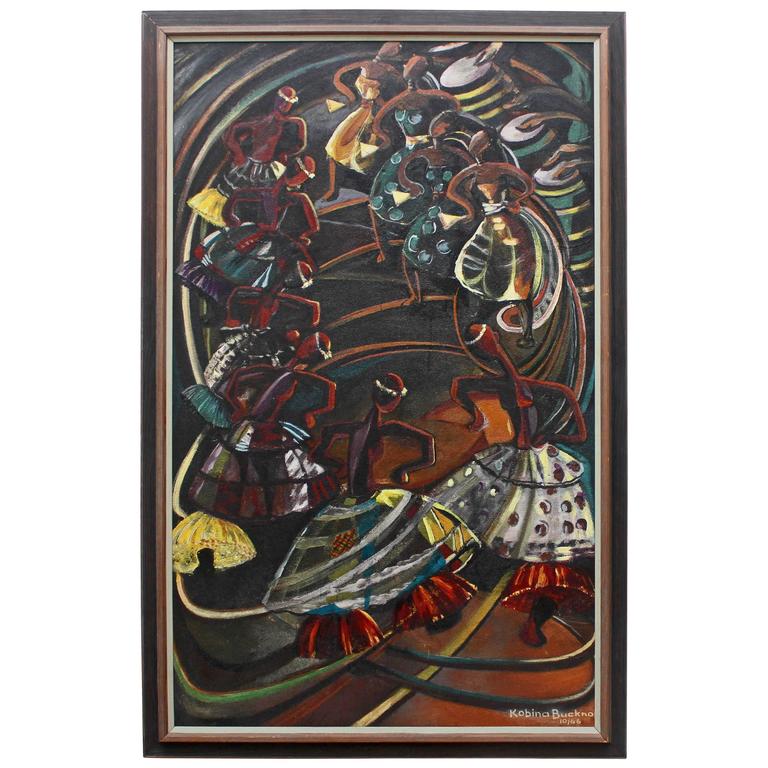 "The Spirit of the Agodzo Dances" by Kobina Bucknor, Ghana Africa at ...